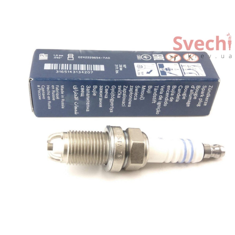 FLR8LDCU+ свеча зажигания Bosch Super Plus (0 242 229 654)
