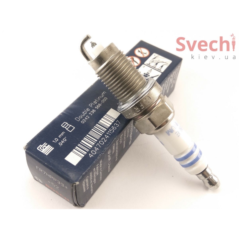 FR7HPP33+ свеча зажигания Bosch Double Platinum (0 242 236 566)