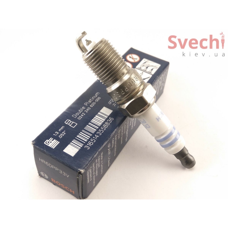 HR6DPP33V свеча зажигания Bosch Double Platinum (0 242 240 620)