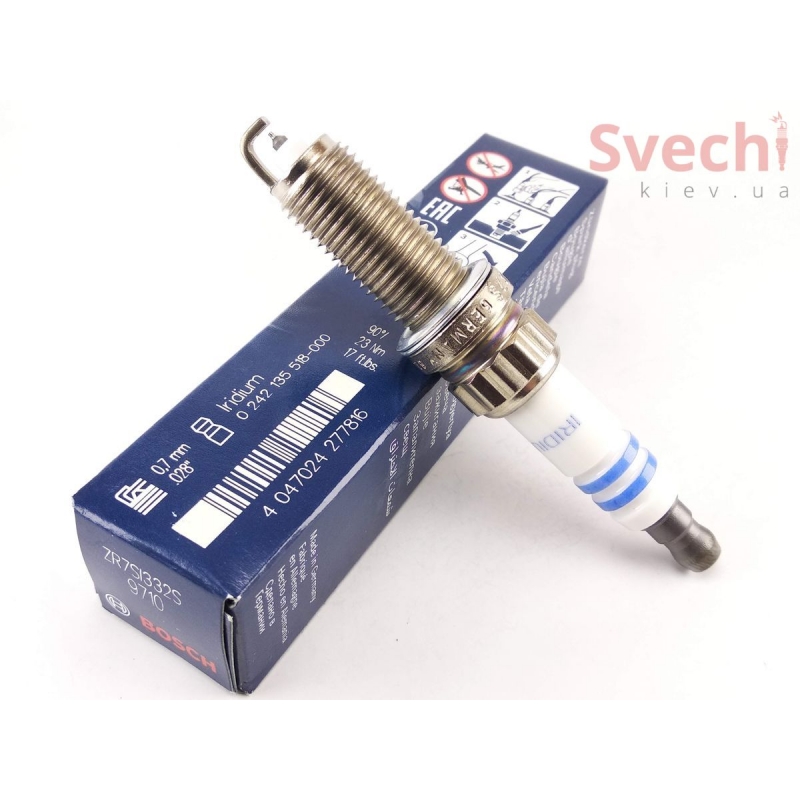 ZR7SI332S свеча зажигания Bosch Platinum Iridium (0 242 135 518)