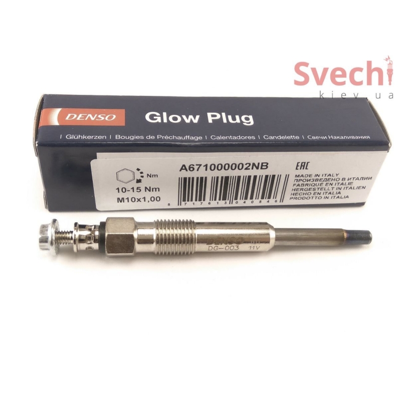 Denso DG-003 свеча накаливания Denso Glow, купить в Укриане