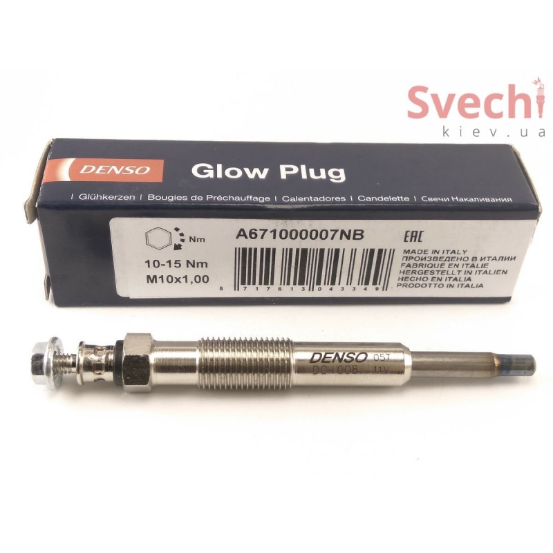 Denso DG-008 свеча накаливания Denso Glow, купить в Укриане