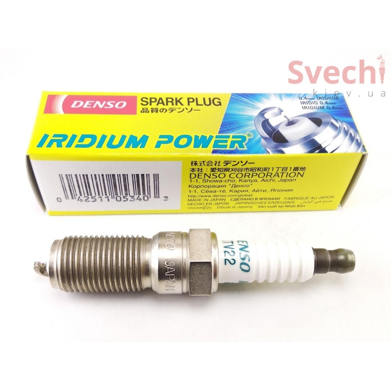 Denso ITV22 свеча зажигания Denso Iridium Power, купить в Украине