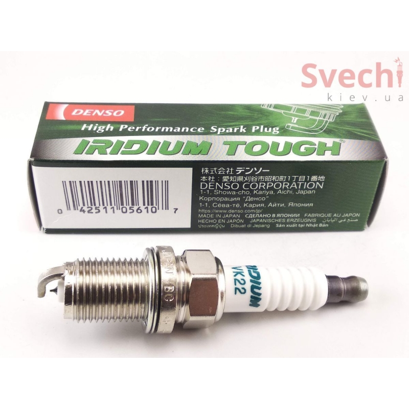 Denso VK22 свеча зажигания Denso Iridium Tough, купить в Украине