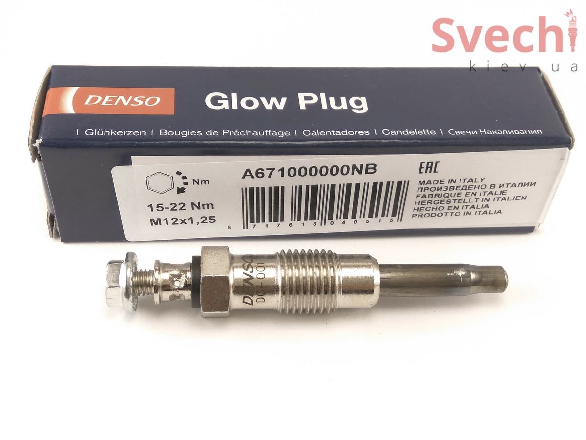 Denso DG-001 свеча накаливания Denso Glow, купить в Укриане